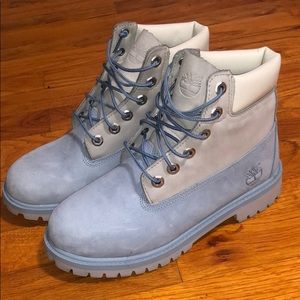 Timberland Shoes | Powder Blue S | Poshmark